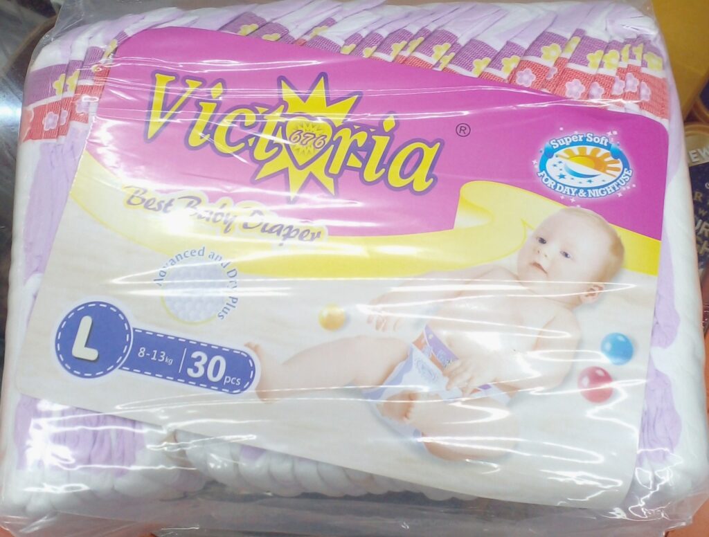 Baby diapers – Victoria size L